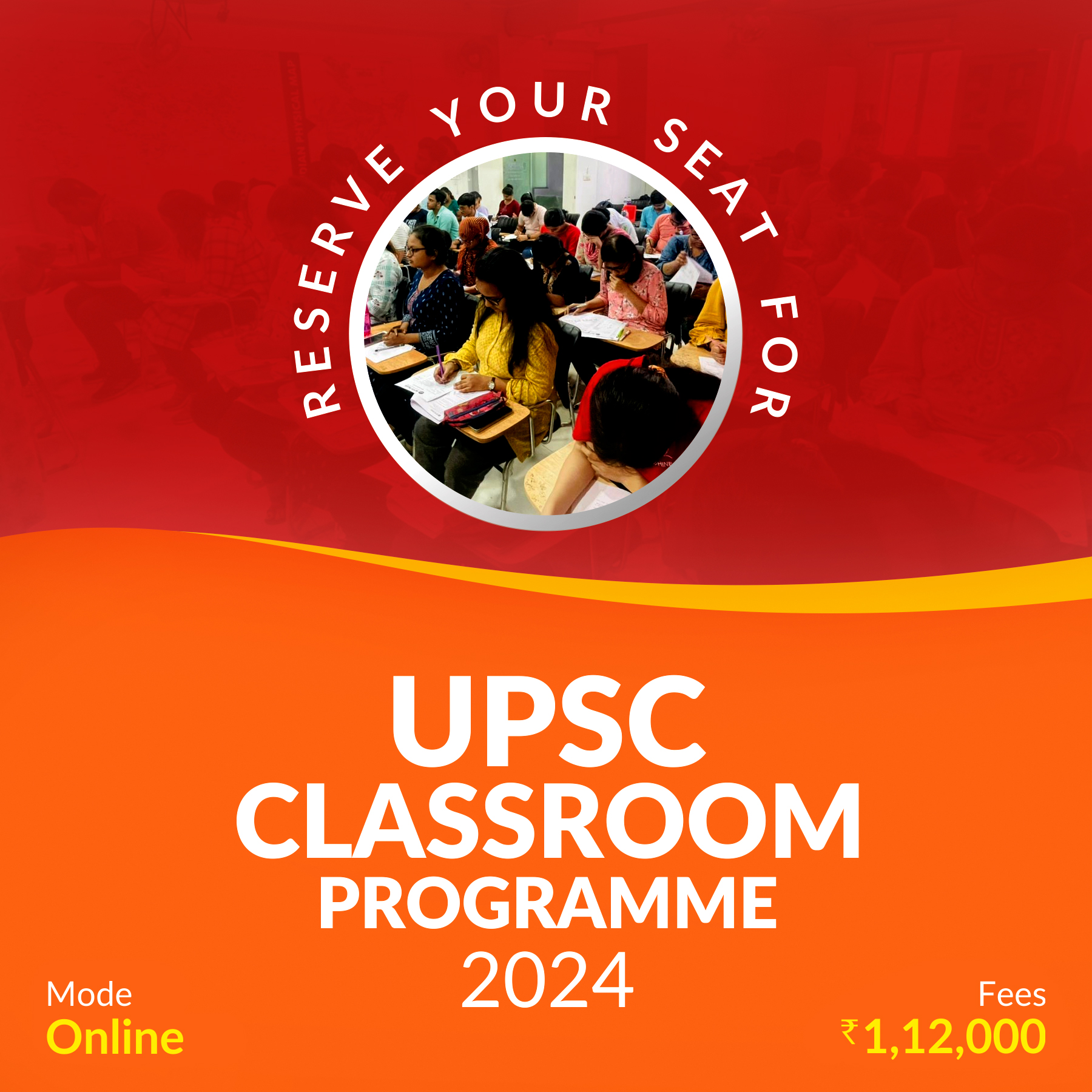 UPSC Classroom Programme 2024 UPSC Classroom Programme 2024
